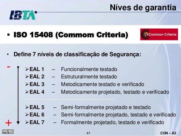 ISO15408, Common Criteria 2.x - Overview