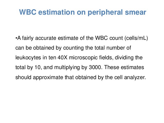 05 peripheral blood smear examination