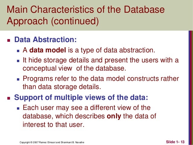 1 Introduction Databases And Database Users