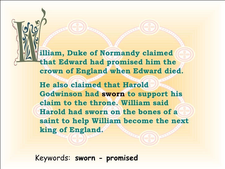 1066 - Who Should Be King?