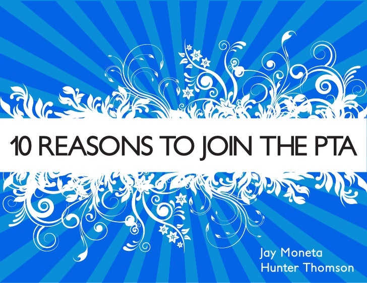 10 Reasons to Join the PTA