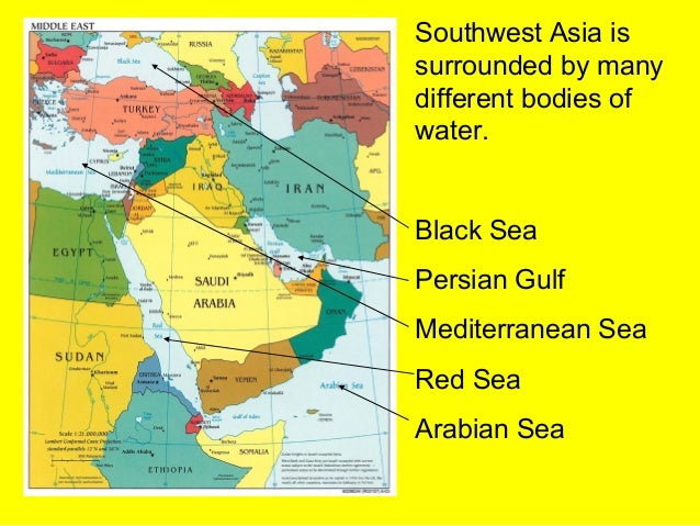 11.1 middle east geography
