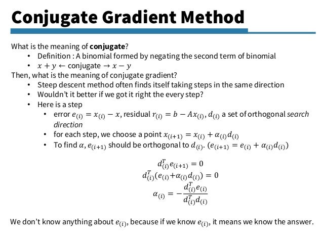 Solving Poisson Equation Using Conjugate Gradient Method And Its Impl…