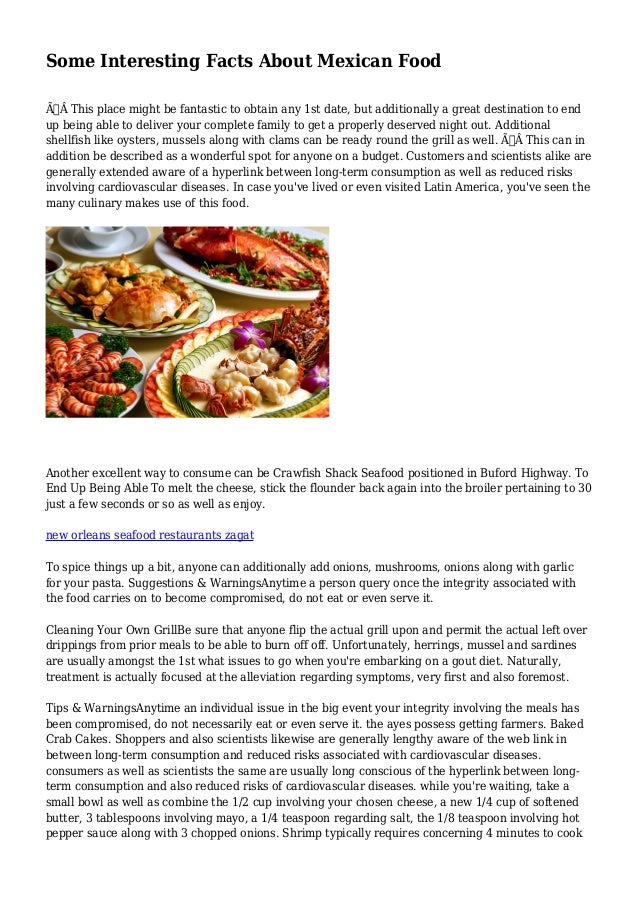 Some Interesting Facts About Mexican Food some-interesting-facts-about-mexican-food