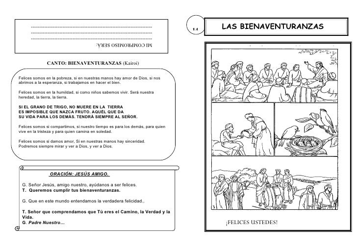 Explicacion de las bienaventuranzas para niños - Imagui Explicacion de las bienaventuranzas para niños - Imagui