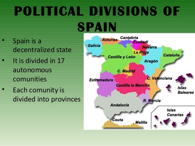 2. spanish political system