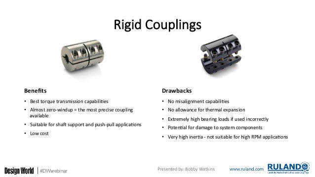 Flexibile vs. Rigid Couplings