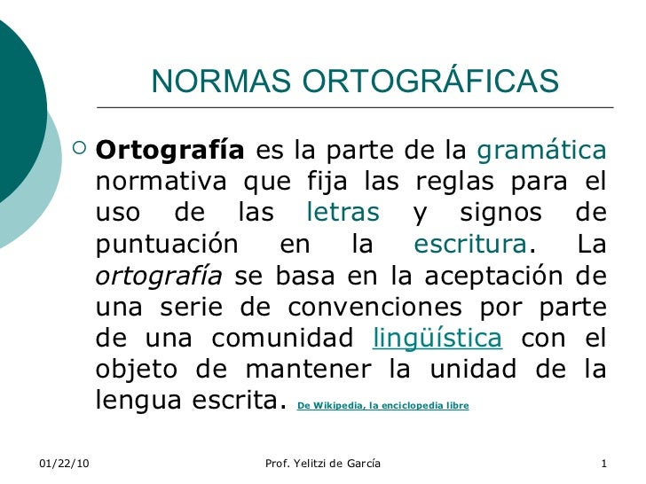 Normas OrtográFicas