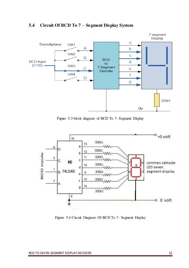 Diagram Circuit Diagram For 7 Segment Decoder Mydiagramonline