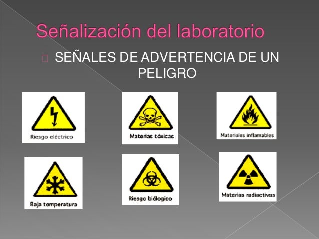 Señalizaciones de seguridad en el laboratorio - Imagui