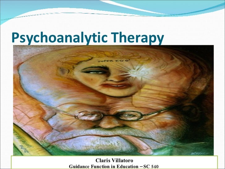 Psychoanalysis Therapy Ppt