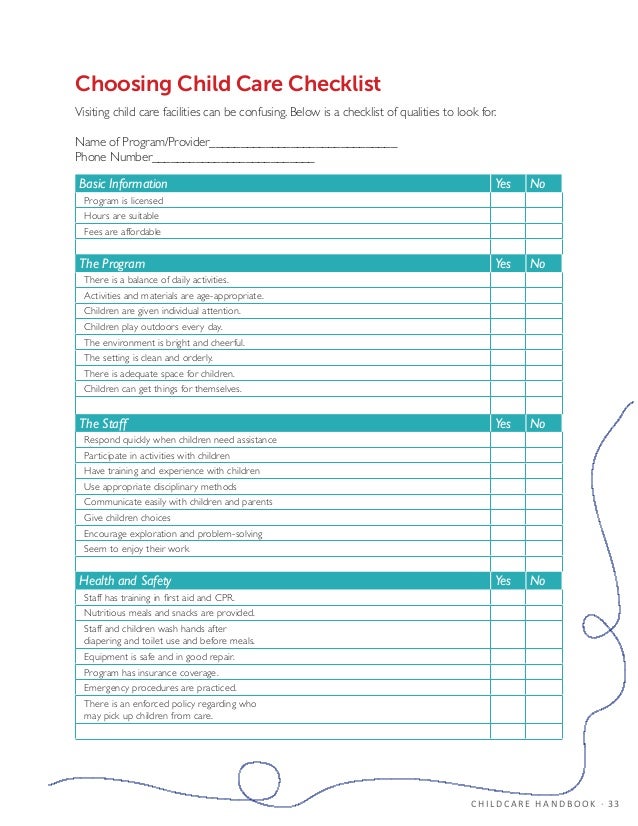 Final Child Care Handbook PDF