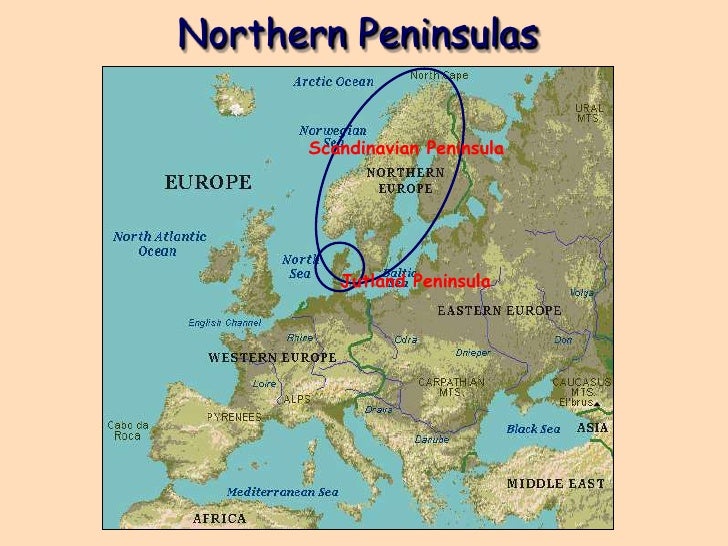 6th physical geography of europe