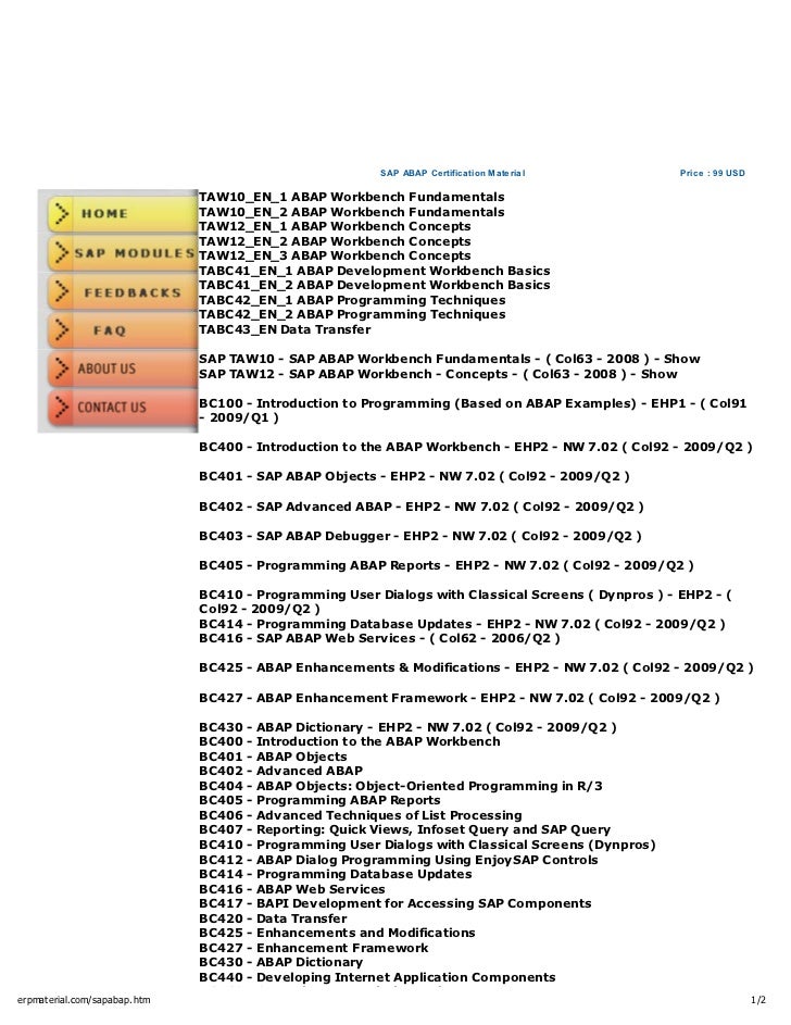 Update Function Module Example In Sap Abap Resume Badcan