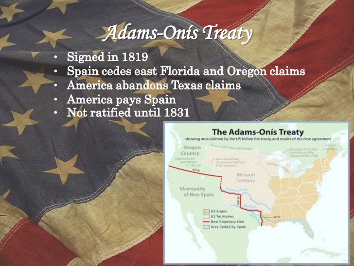 Adams-Onis treaty