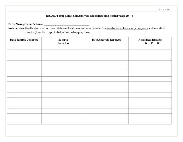 Record keeping and recordkeeping booklet final booklet