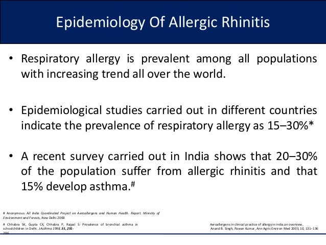 Allergic Rhinitis