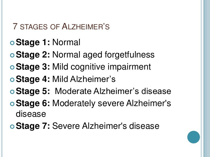 Alzheimer's disease