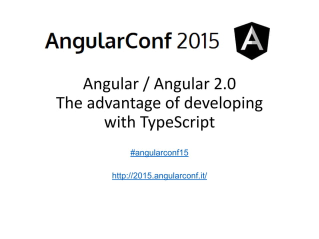 The Advantage Of Developing With TypeScript PPT