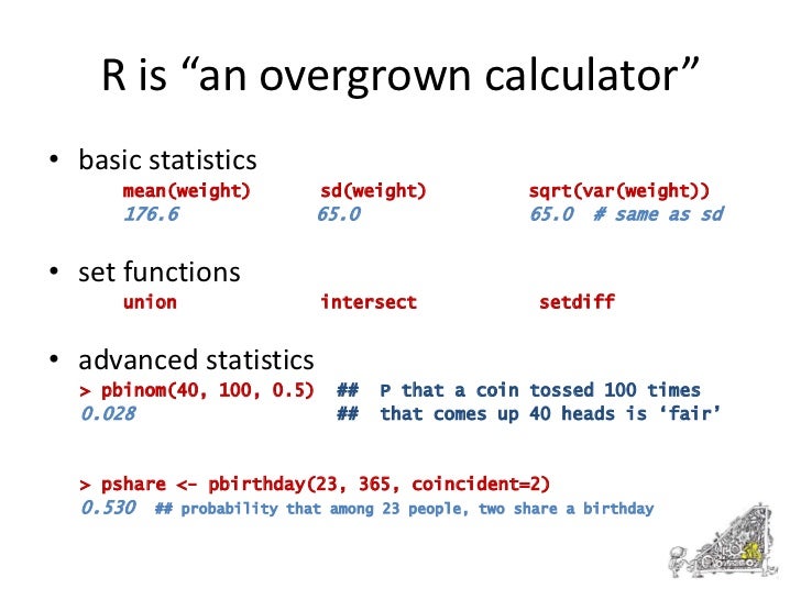 An Interactive Introduction To R Programming Language For Statistics