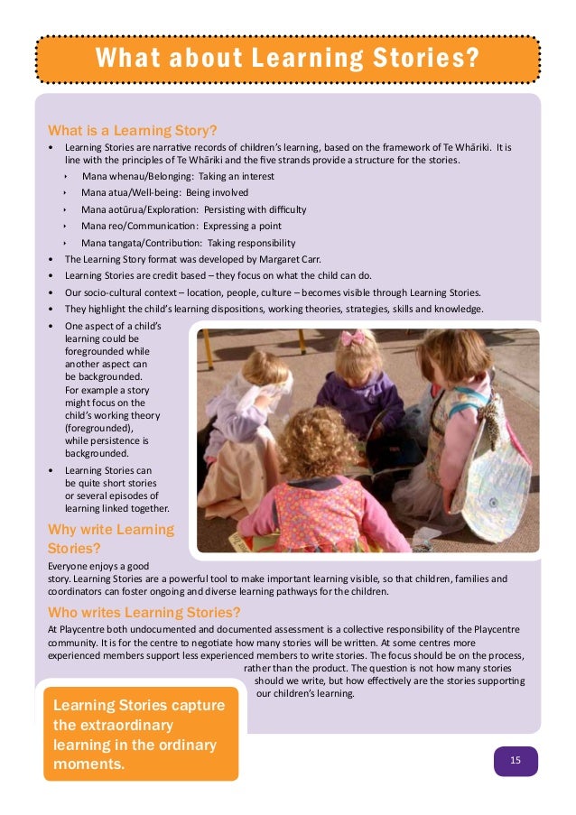 Assessment, planning and evaluation in Playcentre