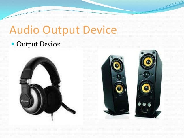 Audio devices, formats and codecs