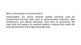 Autoencoder And Its Types How Its Used Applications Advantages And