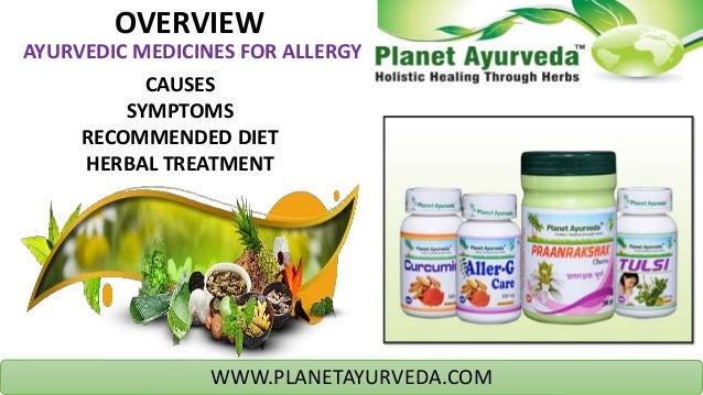 Ayurvedic Medicine For Allergy Natural Herbs