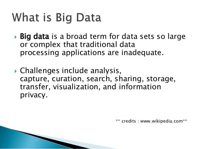 Big Data Introduction