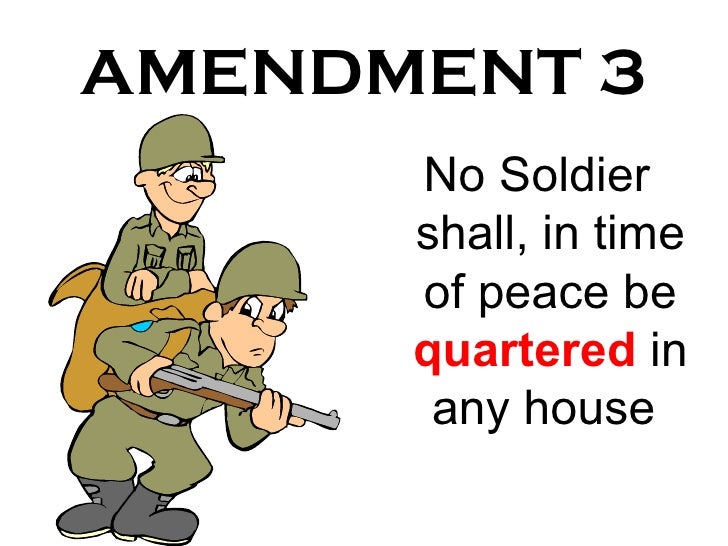 Amendment 3 Examples