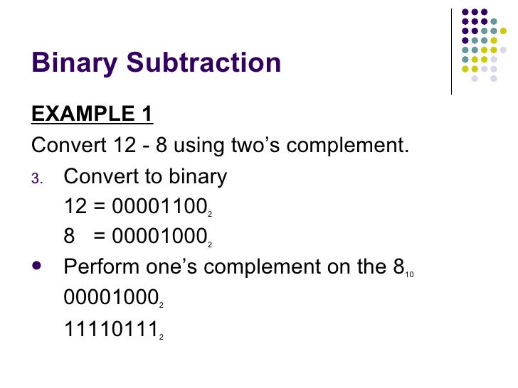 Binary Arithmetic