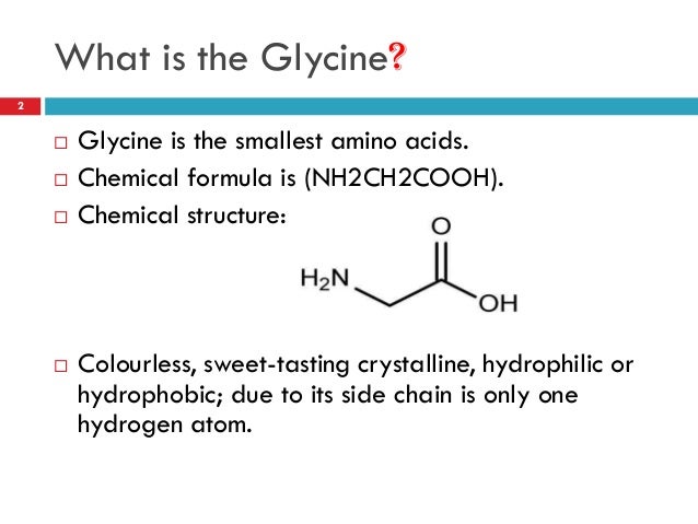 Glycine and Serine Amino acid