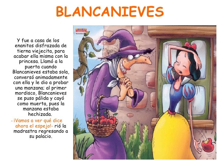 CUENTO: "BLANCANIEVES"