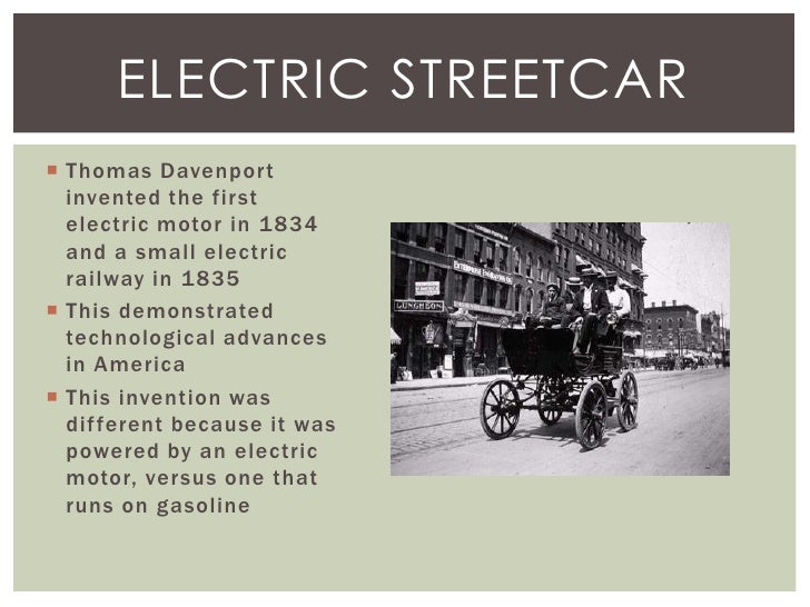 2011 AP US PP - Inventions and Technology 1800 - 1850