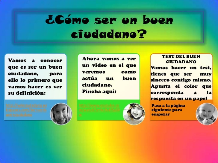 Averigua si eres un buen ciudadano.