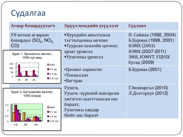 Агаарын бохирдол нийгмийн эрүүл мэнд