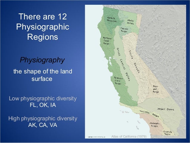 California Geography Introduction with the California Atlas