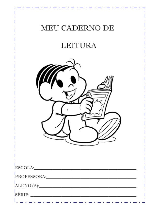 Capas Para Caderno Turma Da Mônica