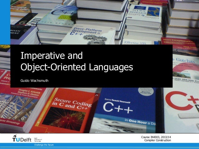 Introduction Imperative And Object Oriented Languages