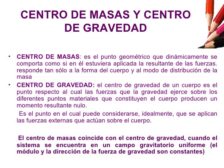 Que Es El Centro De Gravedad De Un Cuerpo at Roderick Wilkerson blog