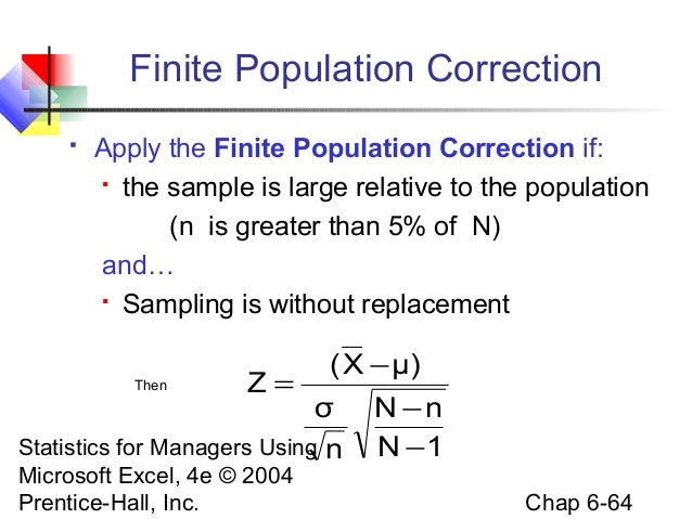 Chap06 Normal Distributions And Continous