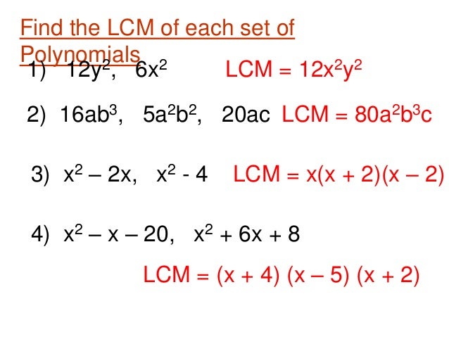 Chapter 9 Rational Expressions Chapter 9 Rational Expressions