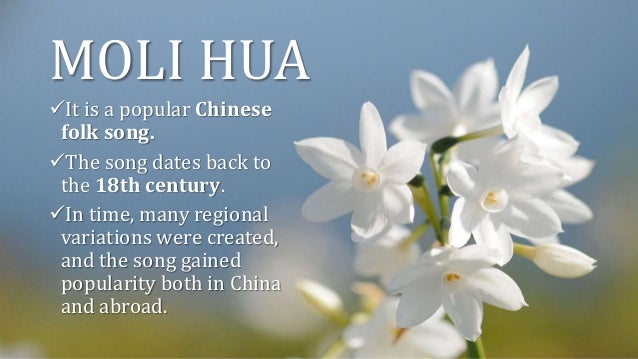 Moli Hua "The Jasmine Flower" (Grade 8 Chinese Folk Song) MAPEH (Musi…