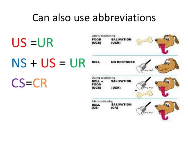 Classical conditioning