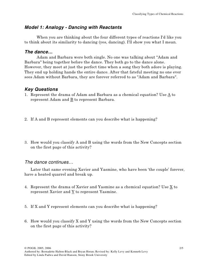 Types Of Chemical Reactions Pogil Answer Key Pogil Types Of Chemical types-of-chemical-reactions-pogil-answer-key-pogil-types-of-chemical