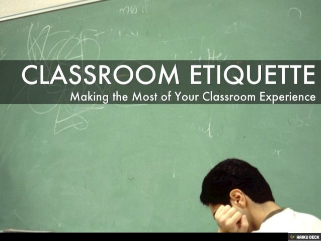 classroom-etiquette