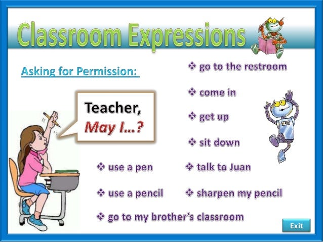 Classroom expressions