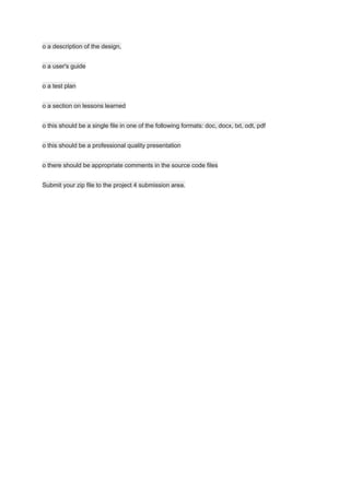 CMSC 350 PROJECT 4 PDF