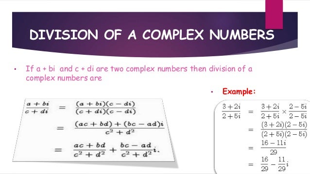Complex Number complex-number