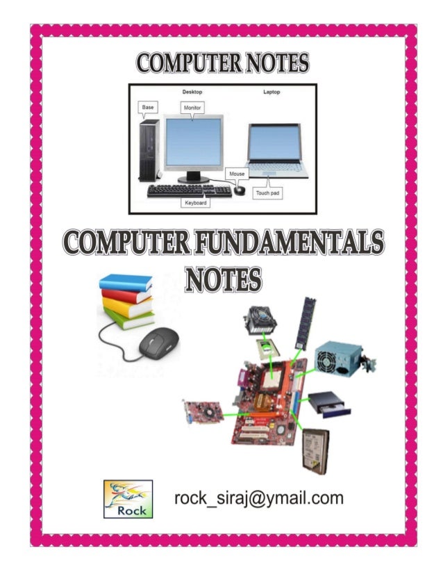 Computer Fundamentals Hindi Notes 